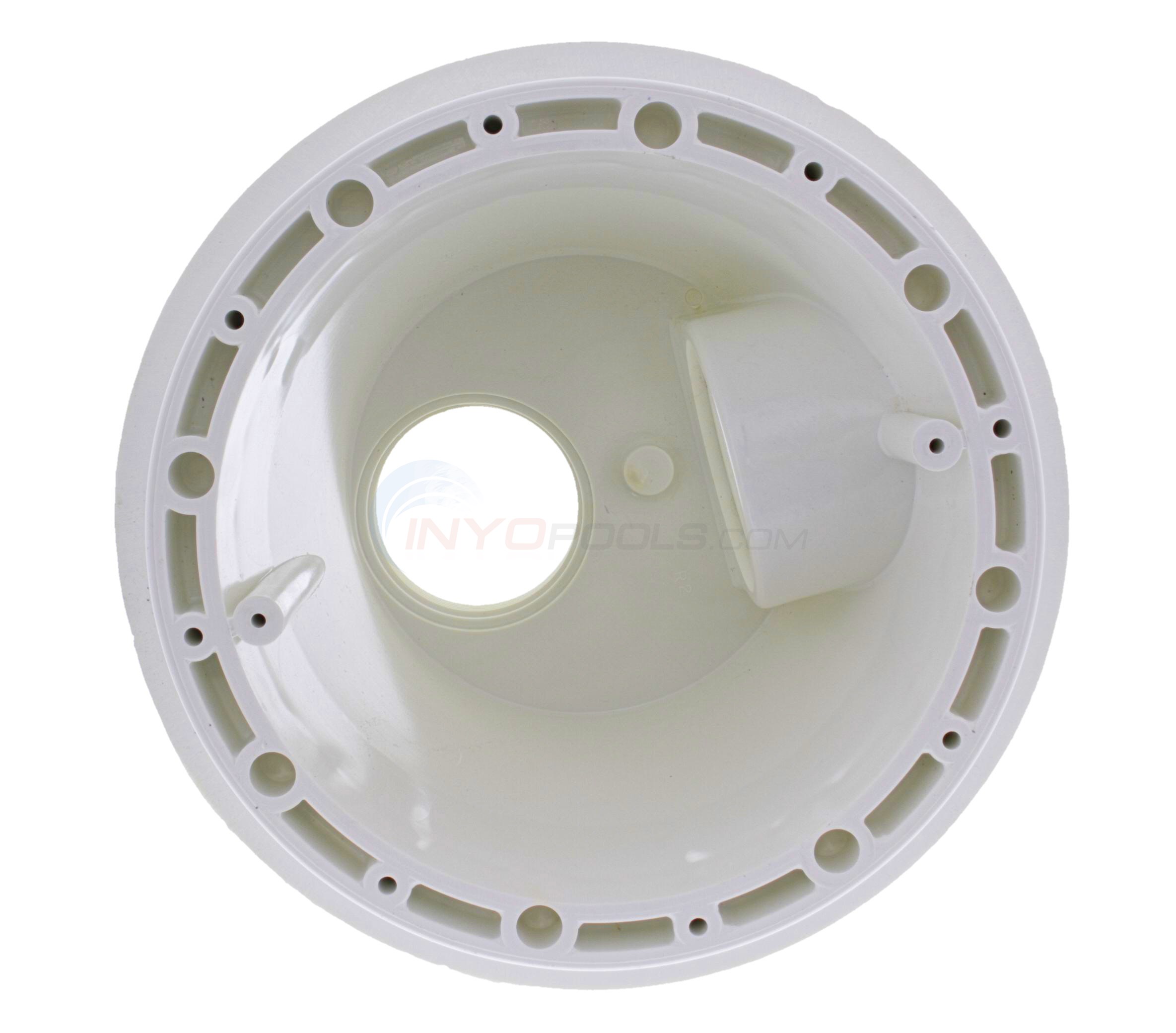 Waterway Anti-Vortex Pool Main Drain, 2" Ports, White - 640-2750 V ...