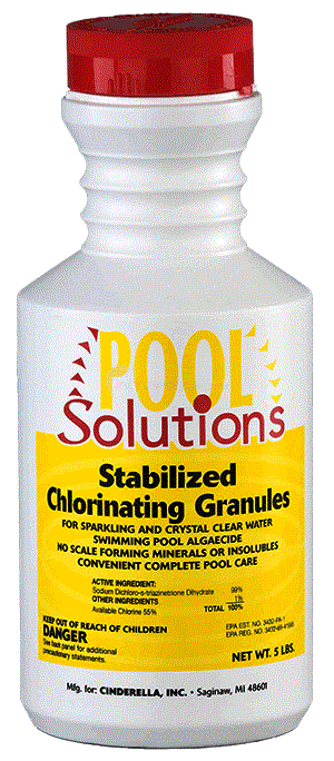 Granular Chlorine 5 Lb. Pail - P56005DE - INYOPools.com