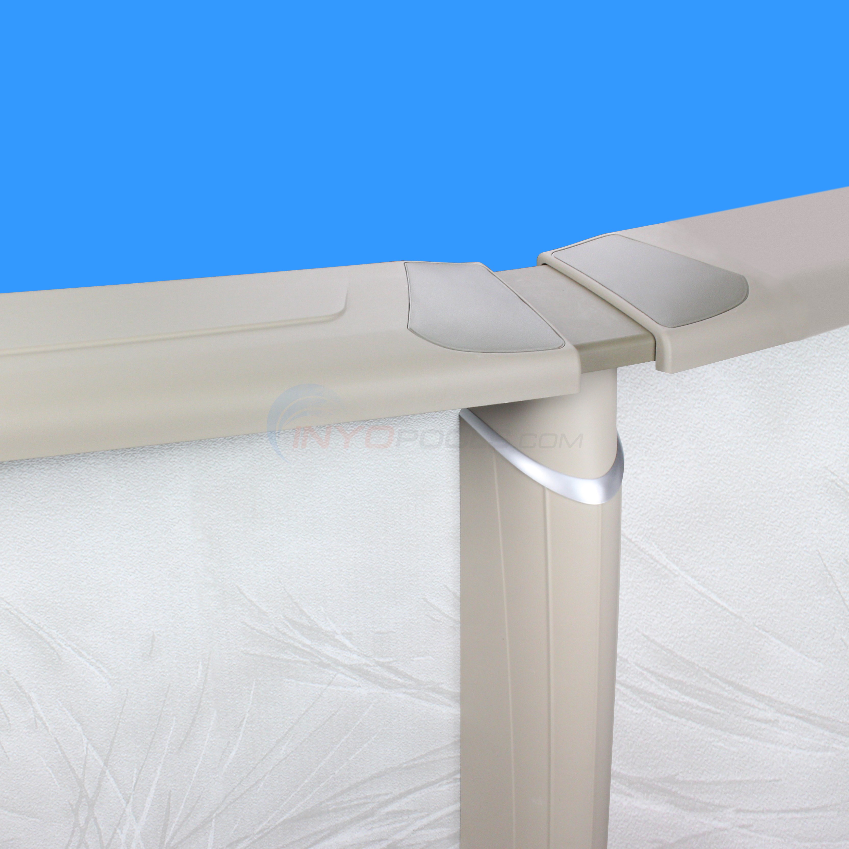 18' x 33' x 54" Oval Saltwater Above Ground Pool by Azor, Skimmer ONLY ...