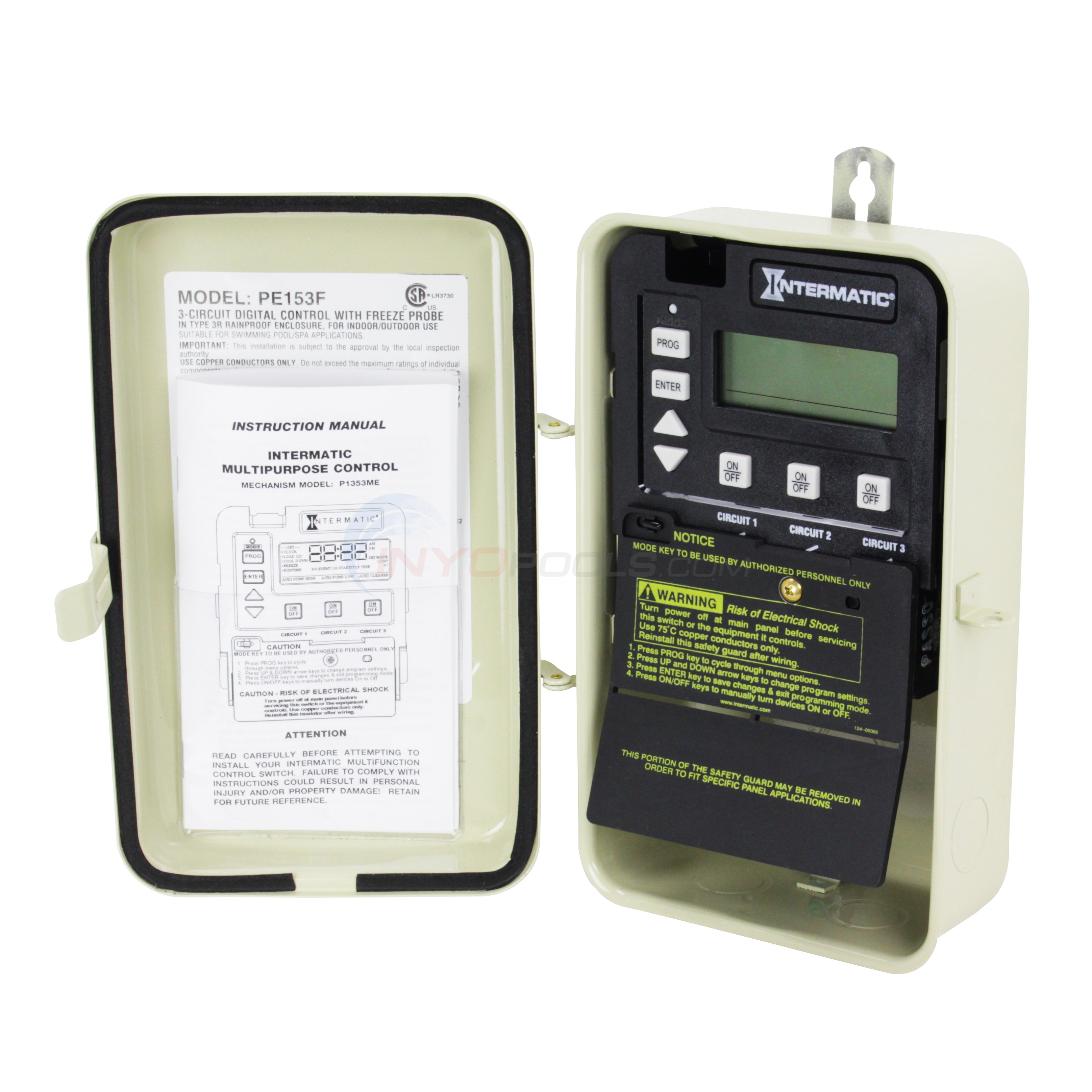 Digital Intermatic Time Clock Metal Enclosure W/ Freeze Protect ...