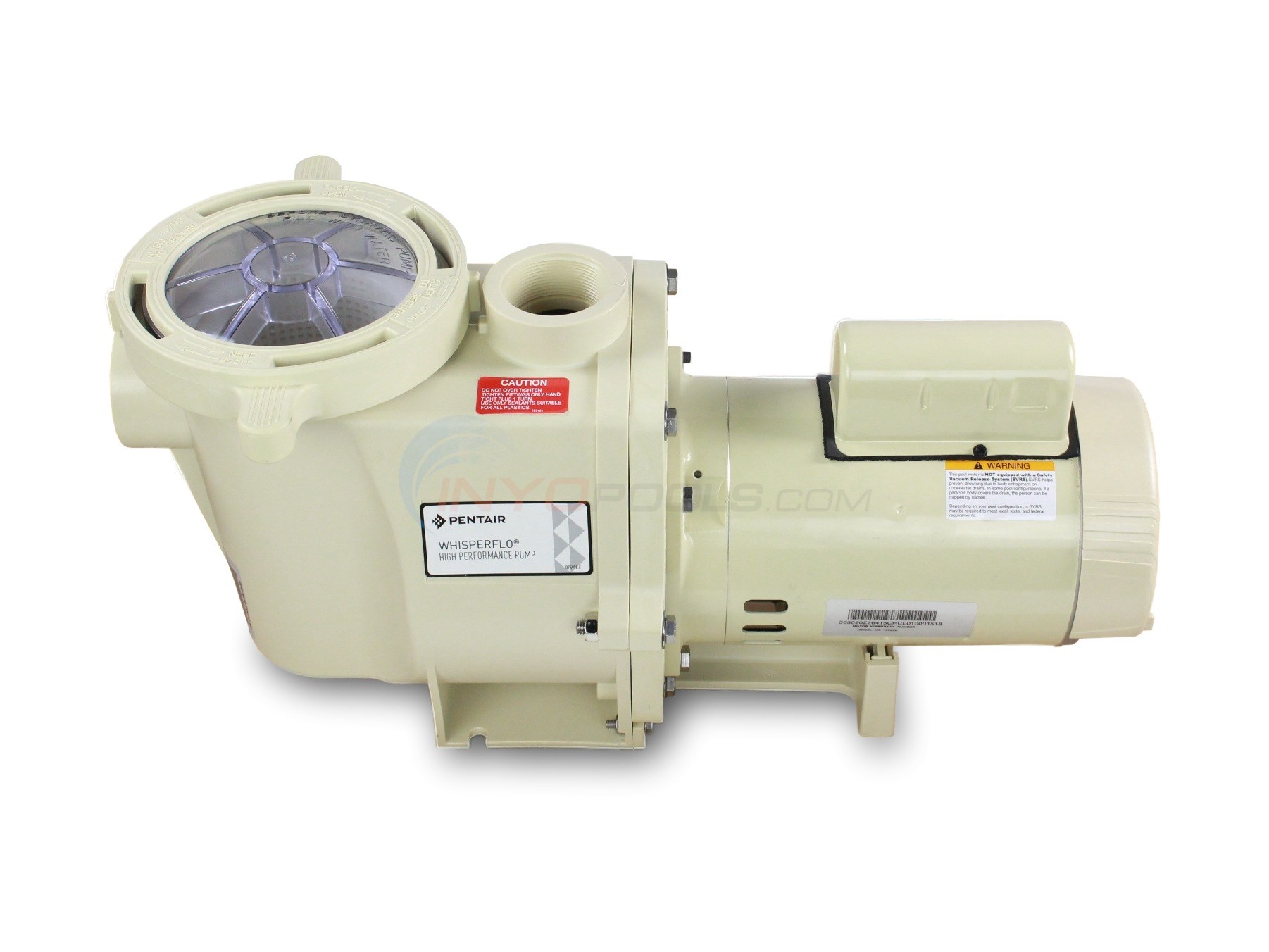 Pentair Whisperflo Pump 1 HP - WF-24 - INYOPools.com
