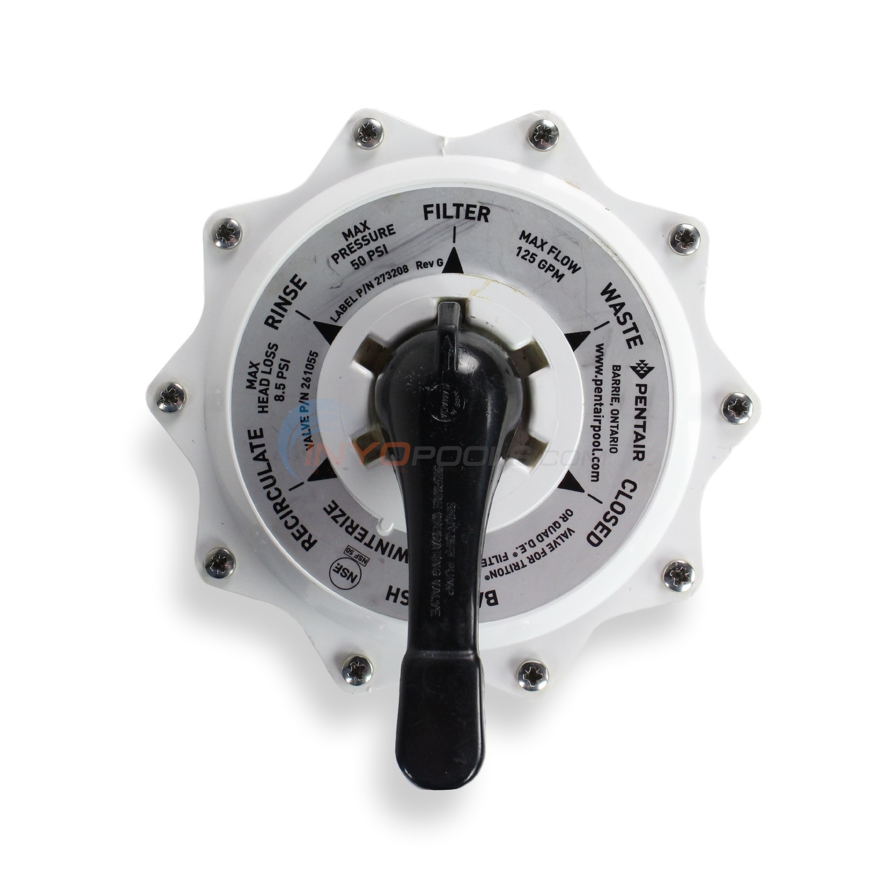 Clearance - 2" Threaded Multiport Valve for Sand and Quad D.E (Scratch ...