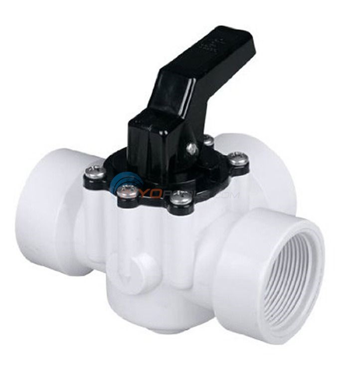 3 Way Pool Diverter Valve 1.5" Female Ports - PL0011 - INYOPools.com