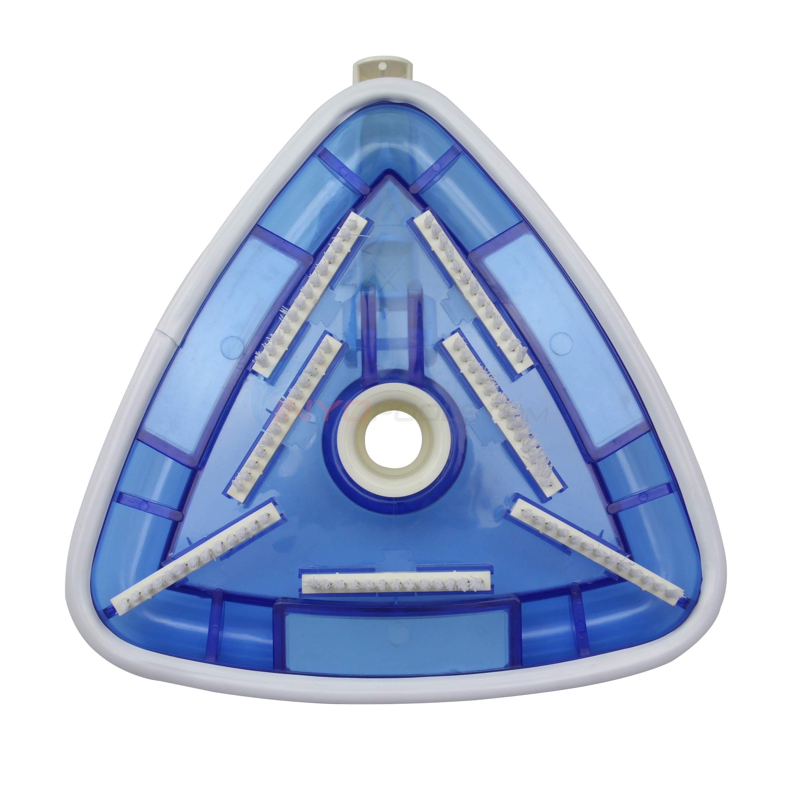 Pureline Clear Triangular Vac Head-Deluxe - NA310 - INYOPools.com