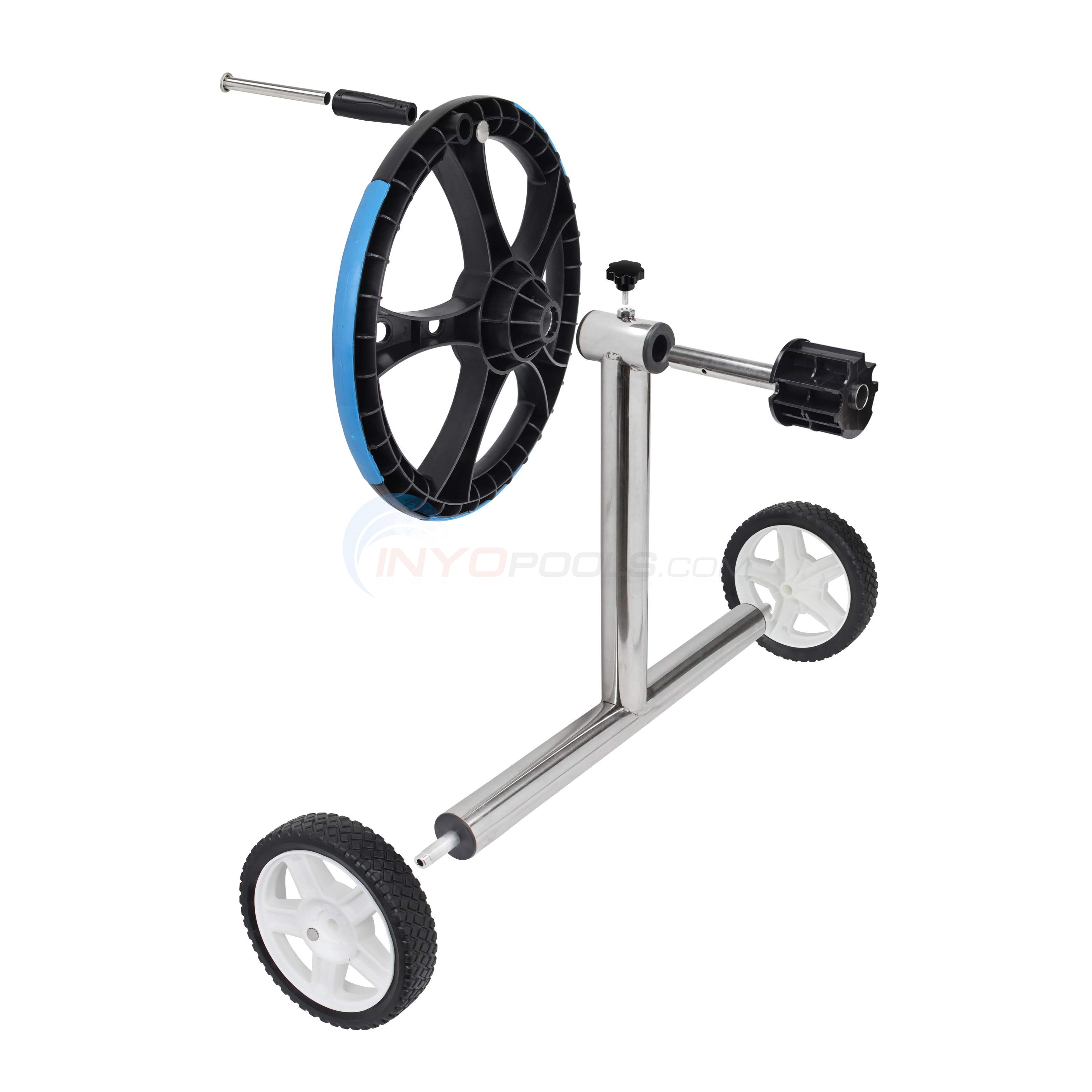 Inground Pool Solar Reel 3" Tube w/ Stainless Steel Frame - INYOPools.com