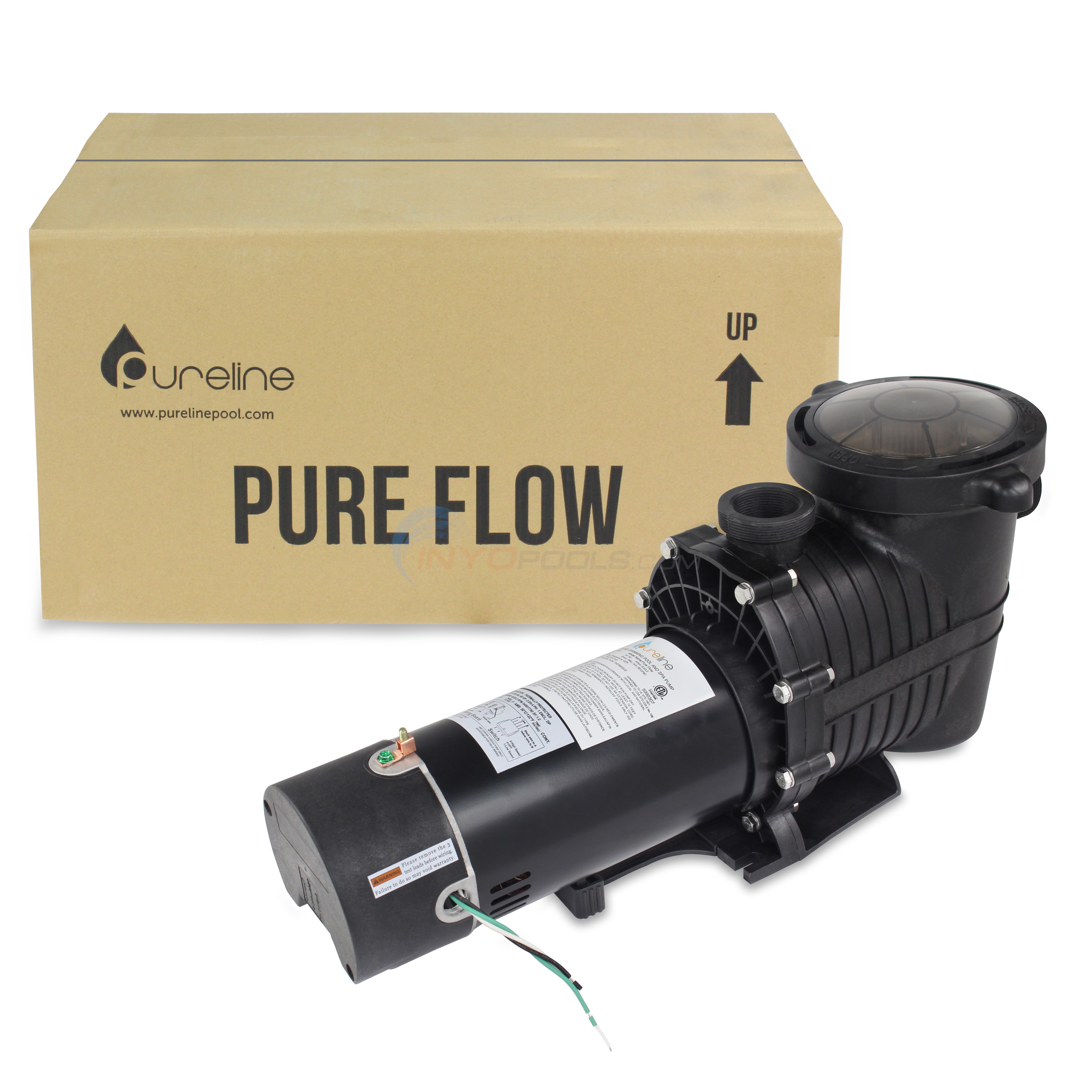 Pureline 1.5 H.P In Ground Pool Pump Dual Speed - PL1604 - INYOPools.com