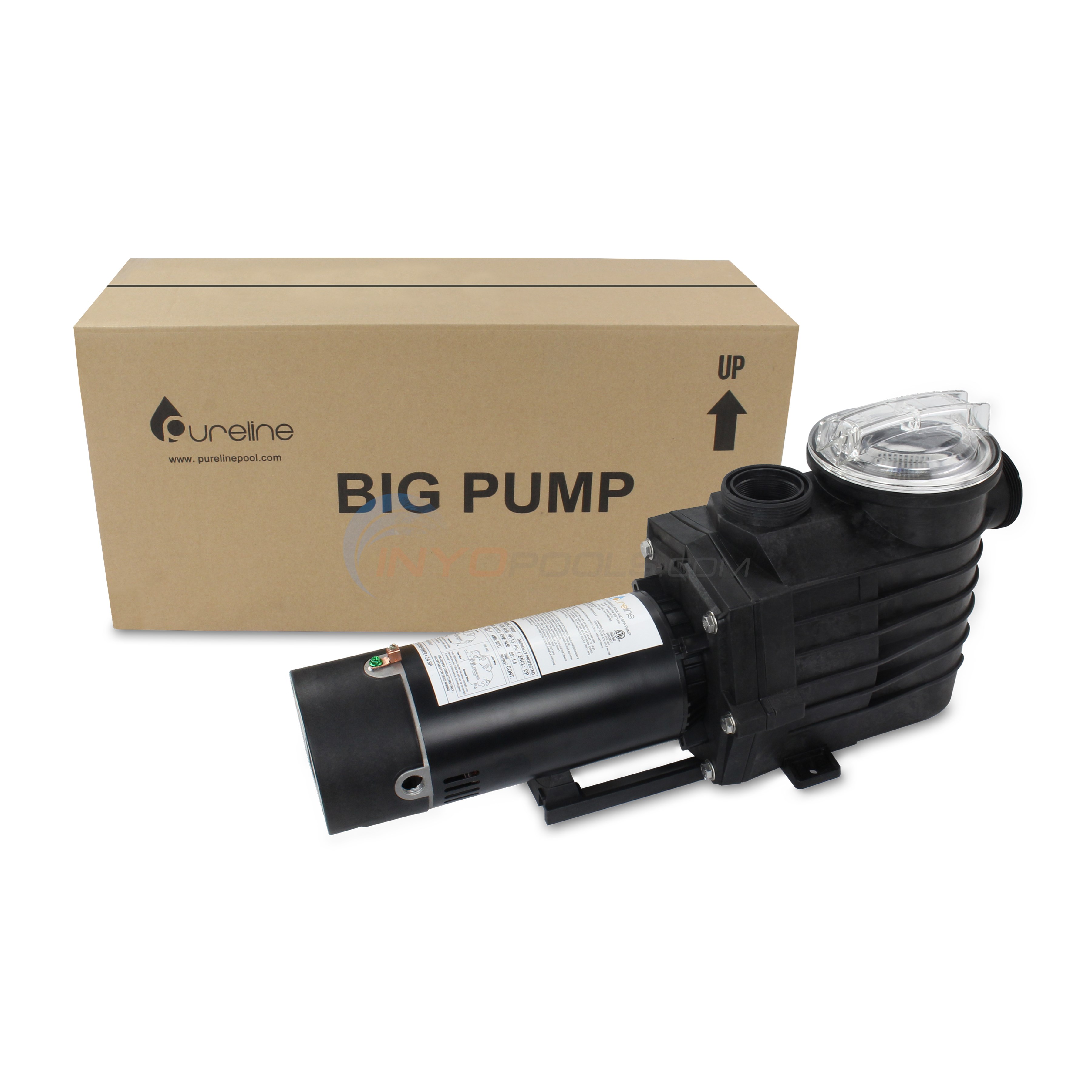PureLine BIG Pump 2 HP (2.6 THP) - PL1701 - INYOPools.com