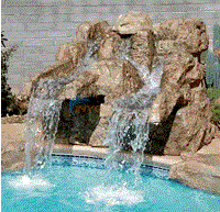 Pool Rock Stacked Rock Fountain - Sandstone - STACKEDROCK - INYOPools.com