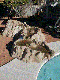 Pool Rock 3 Section Stream - Sandstone - 3SECTIONSTREAM - INYOPools.com