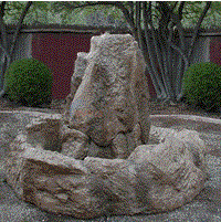 Pool Rock Mini Gusher Fountain - Sandstone - MINIGUSHER - INYOPools.com