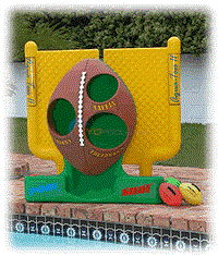 Poolshot Aqua Toss II Football - AT401 - INYOPools.com