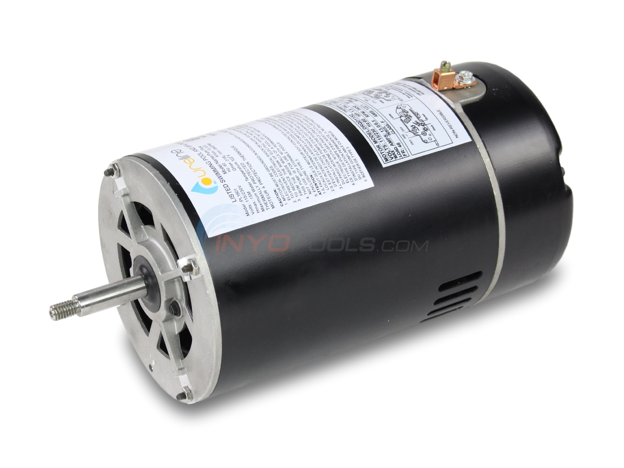 Pureline 1.5 H.P 230/115V Thru Bolt Motor No Base - PL1135 - INYOPools.com
