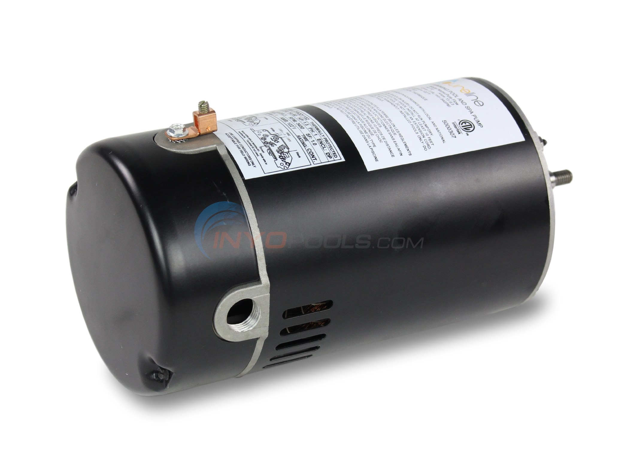 Pureline 1.5 H.P 230/115V Thru Bolt Motor No Base - PL1135 - INYOPools.com