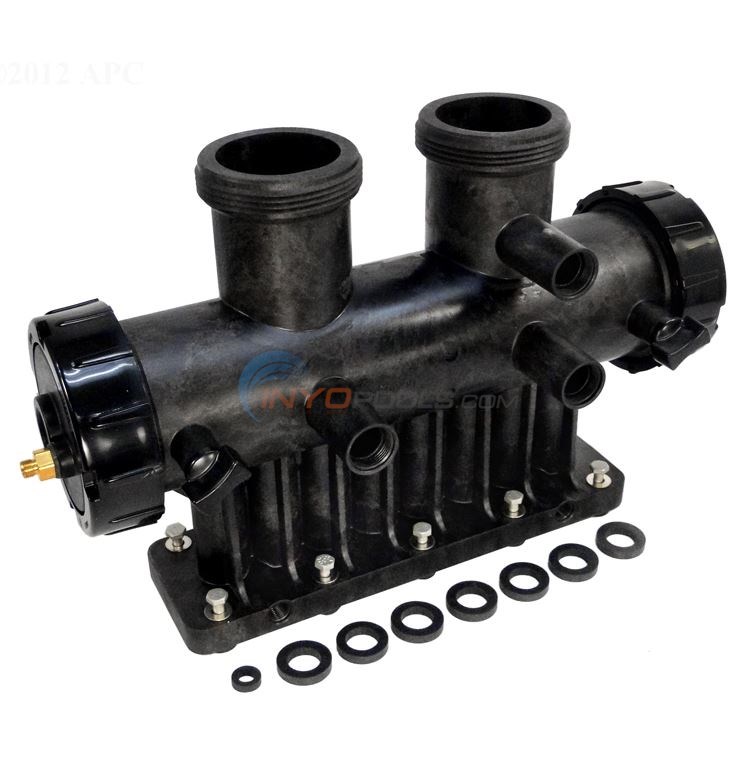 Inlet/Outlet Header Assy, Polymer - R0470800 - INYOPools.com