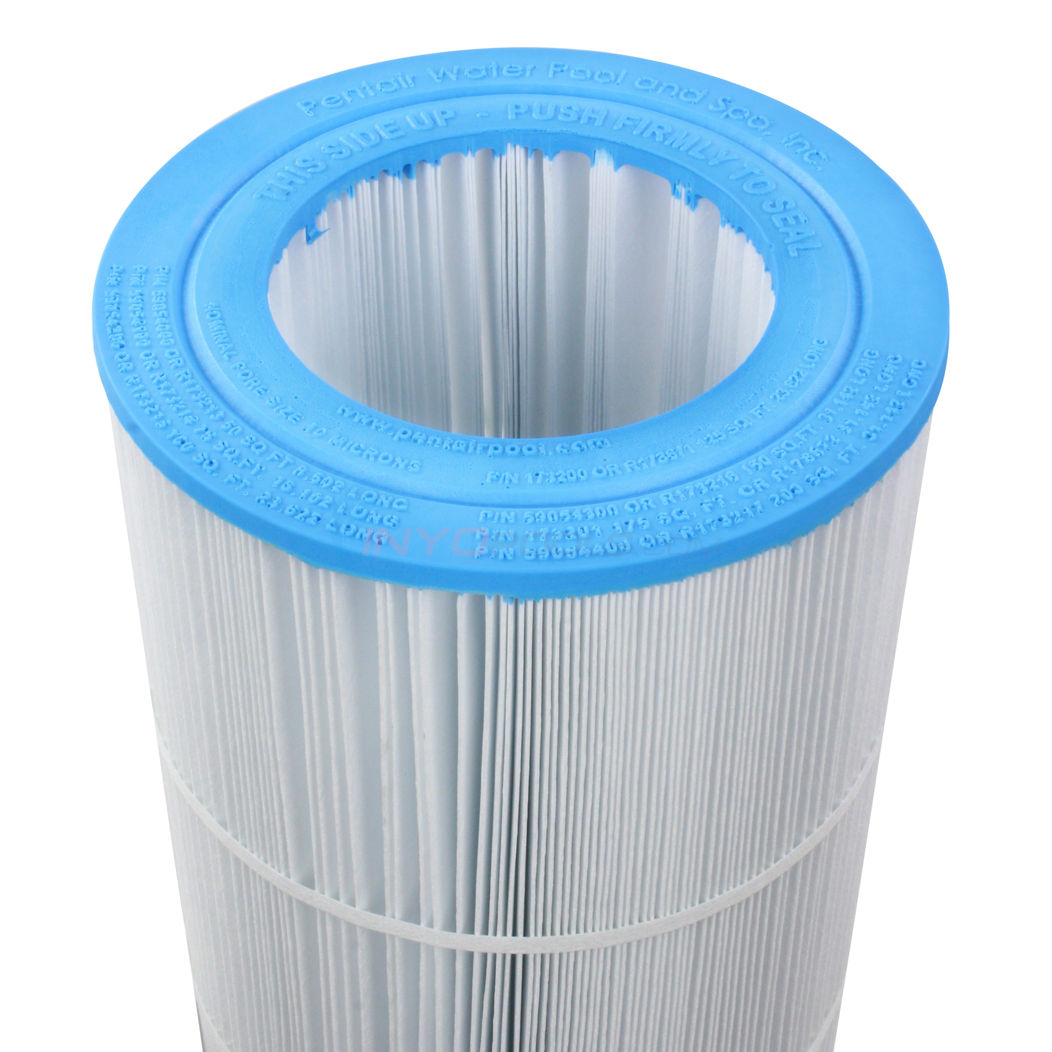 Pentair 100 Sq Ft Replacement Cartridge For Clean & Clear Pool Filter ...