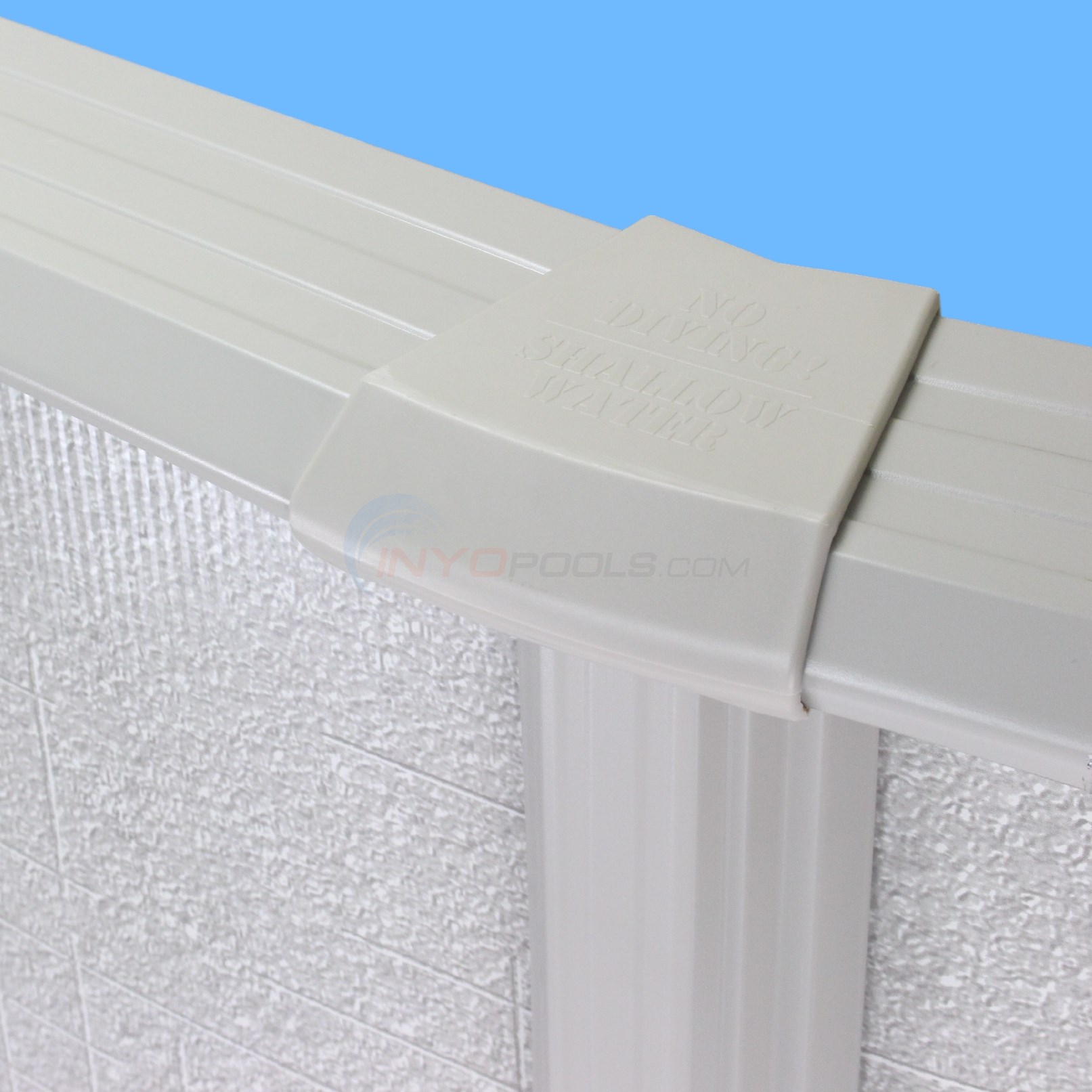 Reprieve 18' x 33' Oval 48" Steel Above Ground Pool (Skimmer Included ...