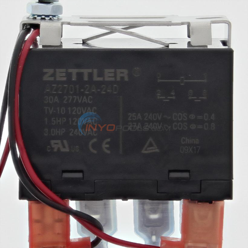 Pentair Additional 25amp, 3 HP Power Relay for LX8202 - INYOPools.com