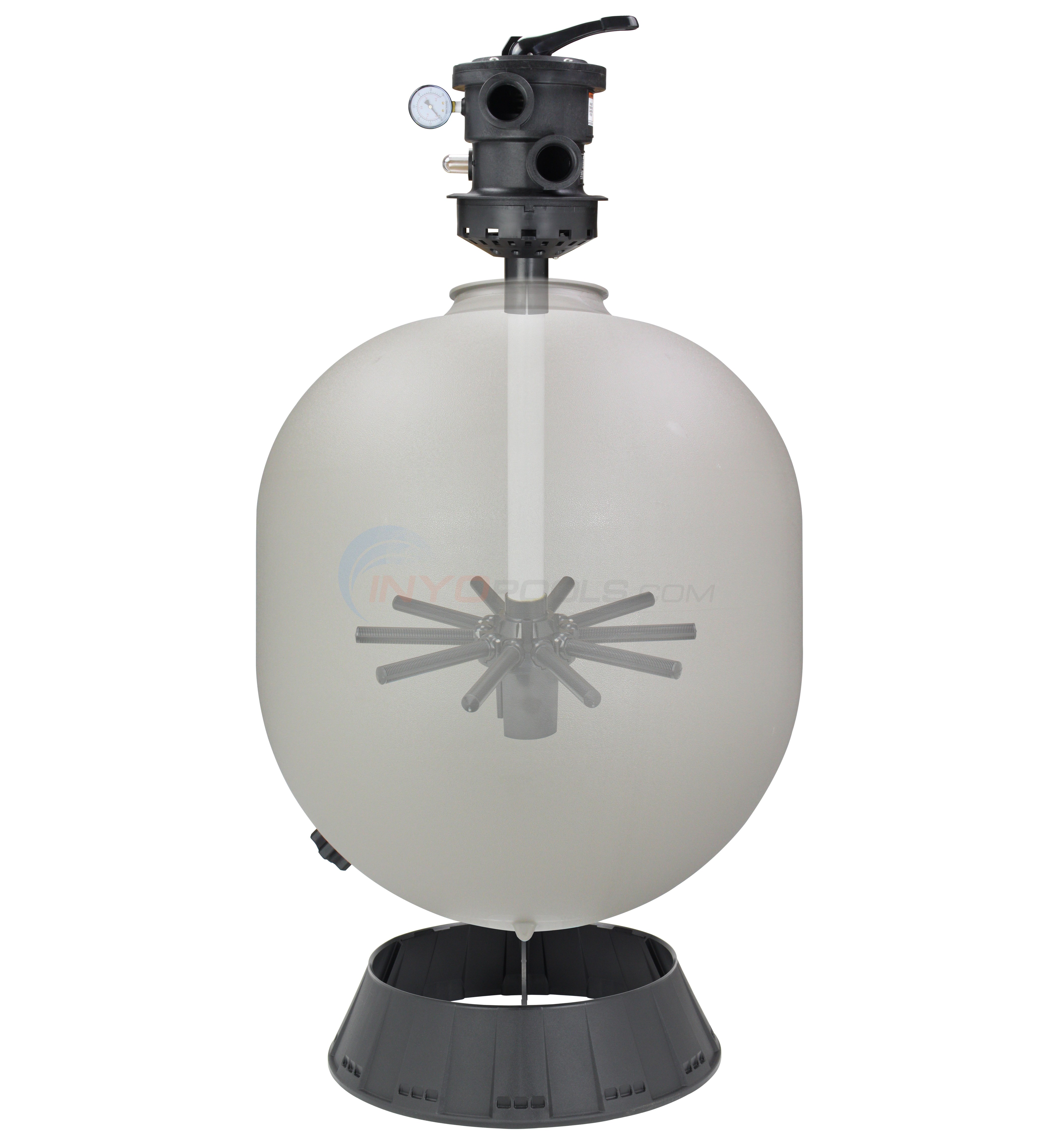 Hayward Pro Series Pool Sand Filter, 27" Tank, Top Mount 1.5" Valve ...