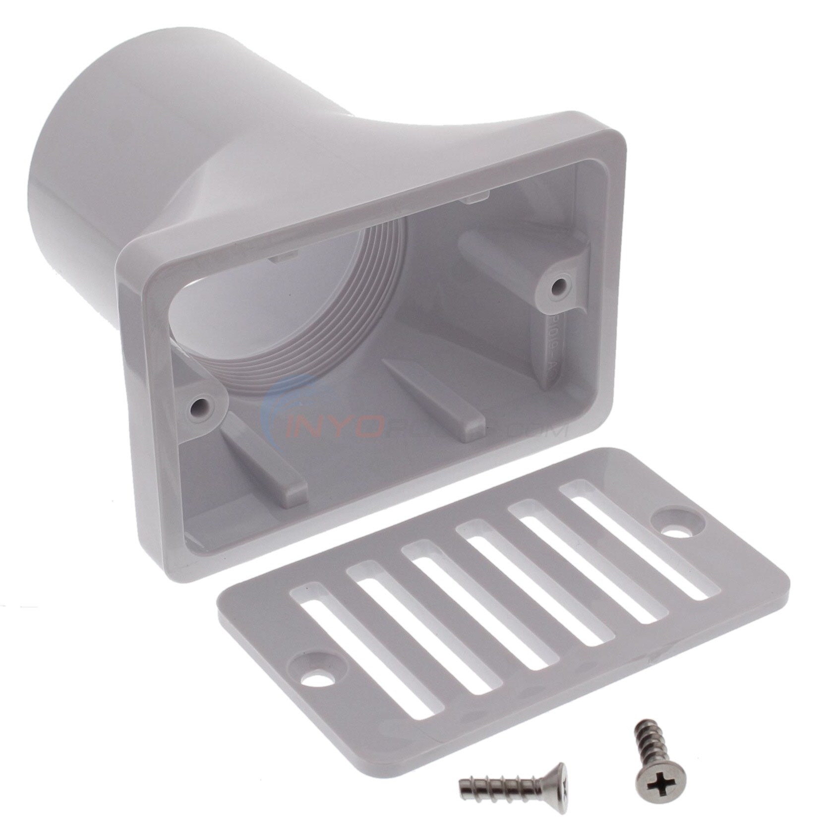Hayward 2 X 4 Gutter Drain Assembly White - SP1019 - INYOPools.com