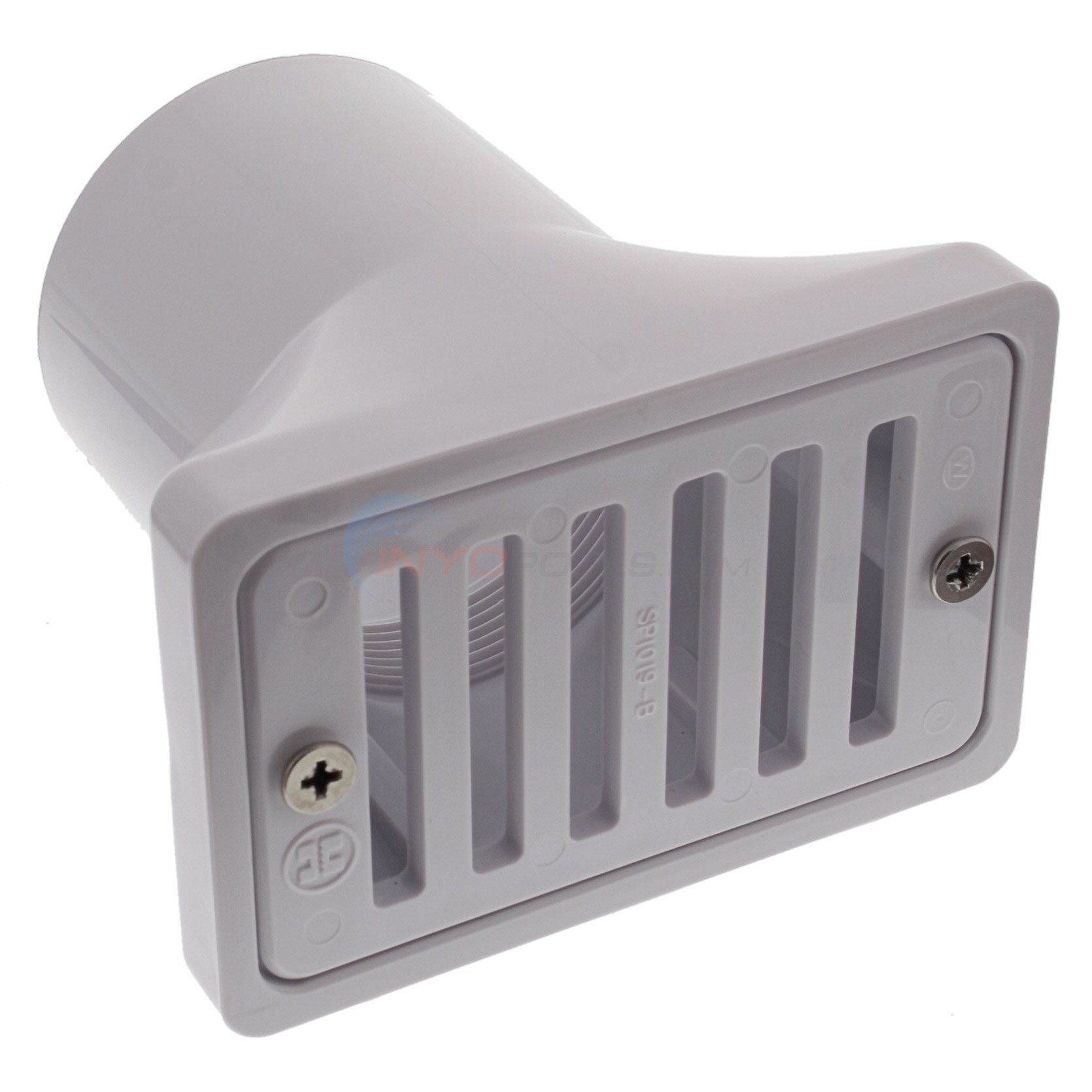 Hayward 2 X 4 Gutter Drain Assembly White - SP1019 - INYOPools.com