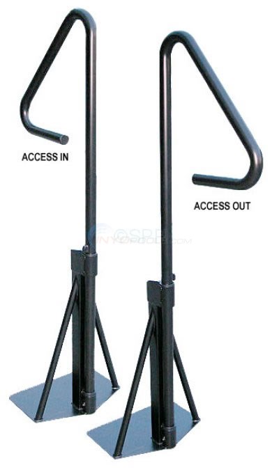 Spa Side handrail/ California Home Spas/ Boxed in Singles - INYOPools.com