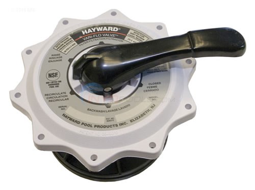 Hayward Key, Cover, & Handle Assembly, 2", White, Replaced by Black ...