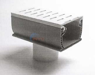 Stegmier Flowmaster 3 Commercial Drain 3" Down Adapter White ...