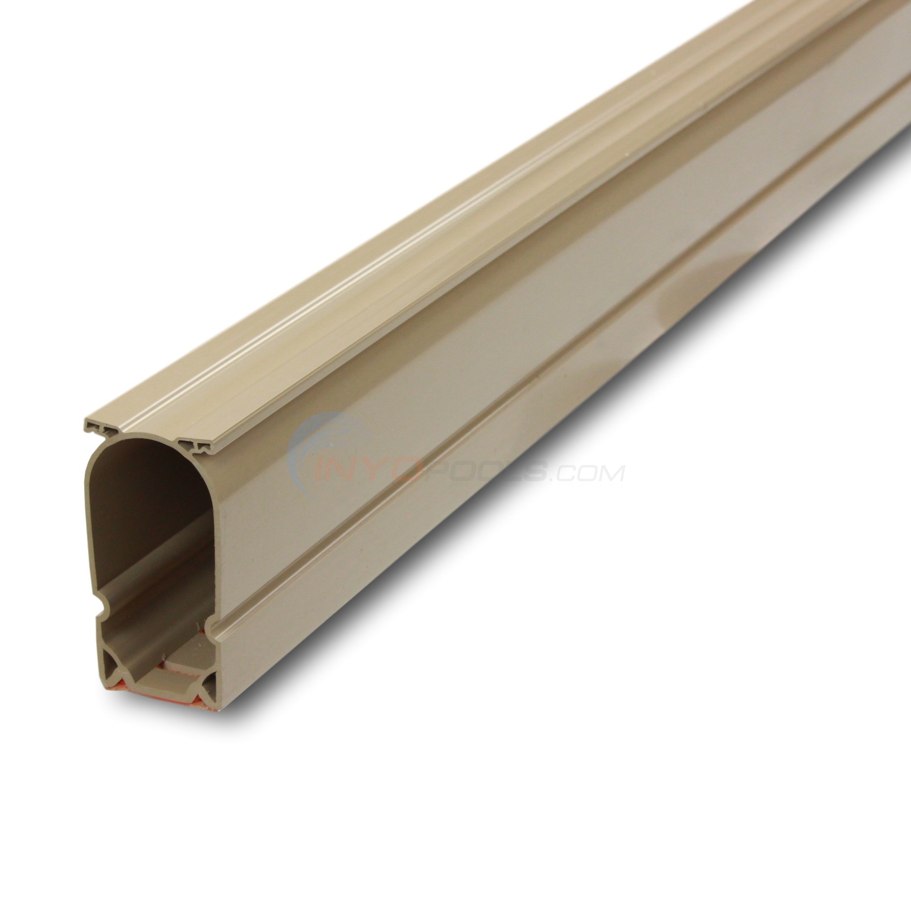 Channel Drain Tan Case or 8 - 10 Ft. Sections (80 Feet) - INYOPools.com