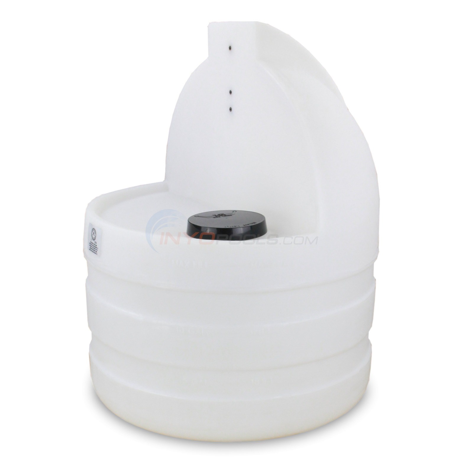 Stenner 15 Gal. Natural Tank Only, UV Resistant - STS15NC - INYOPools.com