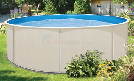 Sunray 15' Round 48" Steel Pool W/ Pump, Filter & Liner - INYOPools.com