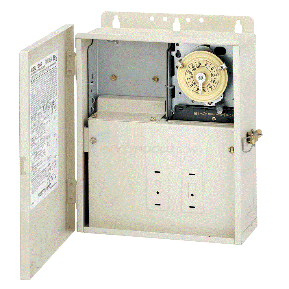 Intermatic 40 Amp Control Center W/ 1 220V Timer - T10004R - INYOPools.com