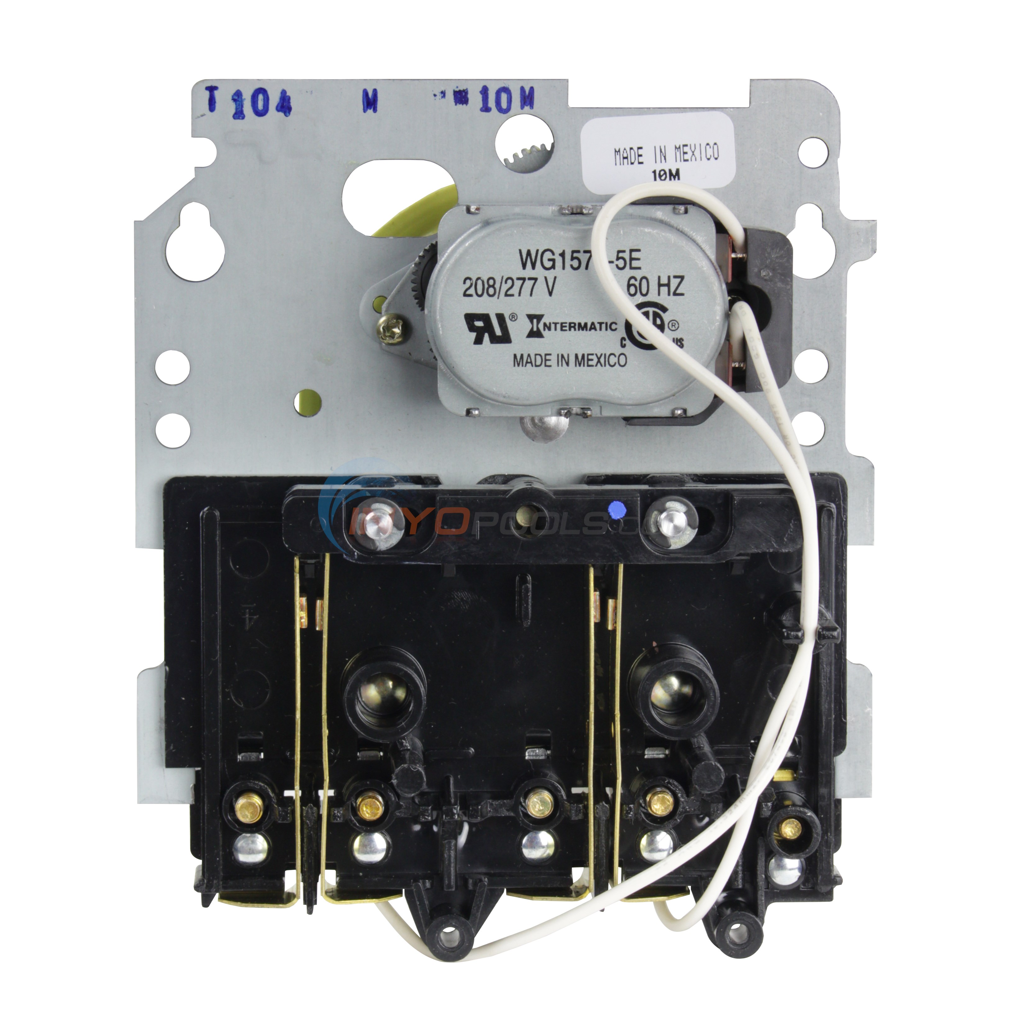Intermatic Mechanical Timer Mechanism Only, 40 Amp, 220 Volt, DPST, 24 ...