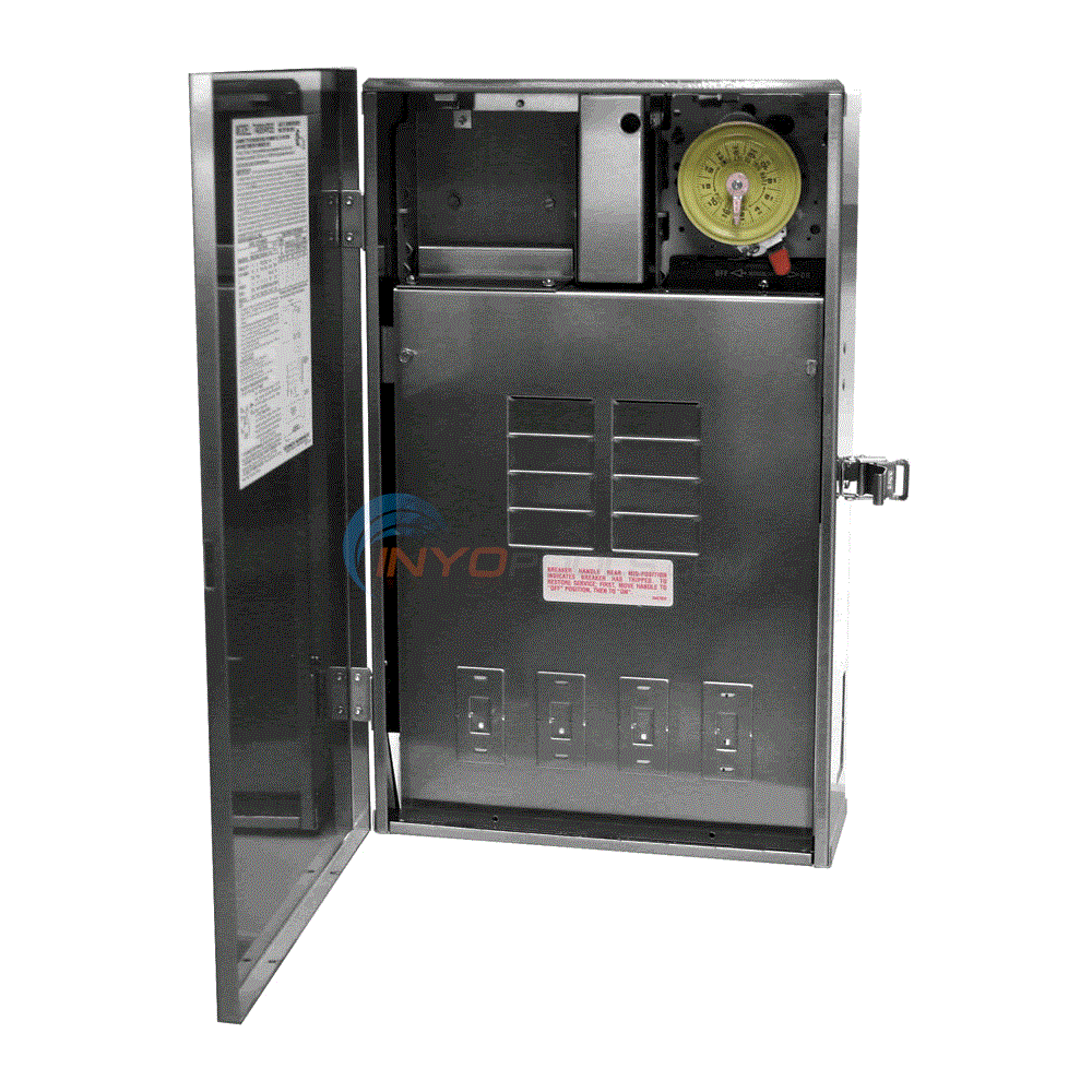 Intermatic 100 Stainless Steel Control Panel with One T104M - INYOPools.com