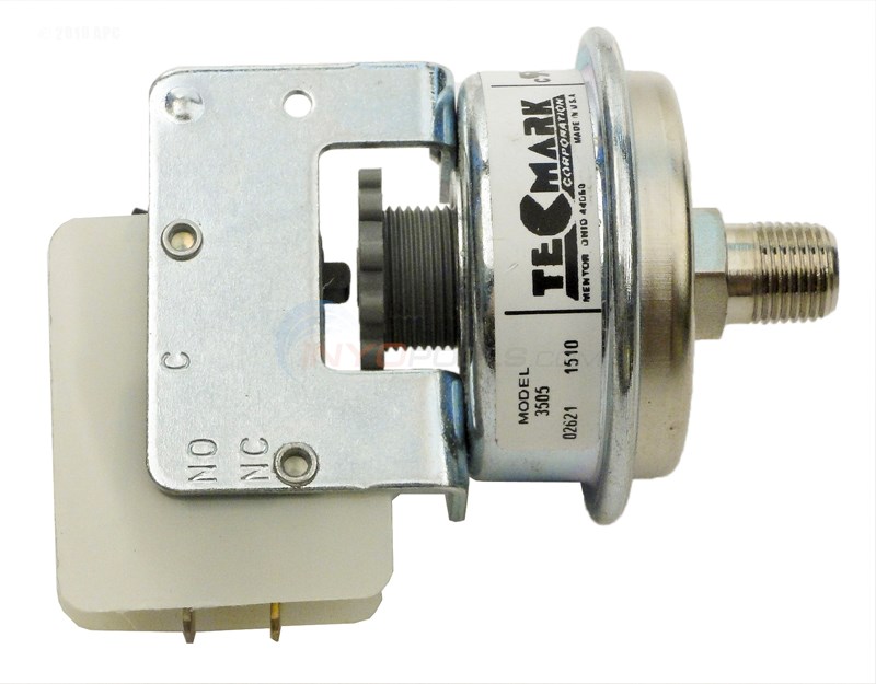 TecMark PRESSURE SWITCH 1/8" NPT 5A SPDT 2-5 PSI - 3505 - INYOPools.com