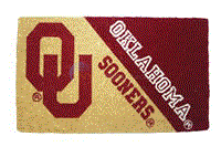 18"X30" Welcome Mat Bleached-U of Oklahoma - CLG0007L618 - INYOPools.com