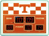 14"x19" Scoreboard Clock -U of Tennessee - CLG0028601 - INYOPools.com