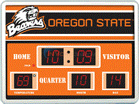 14"x19" ScoreBoard/Clock/Therm-Oregon St - CLG0028628 - INYOPools.com