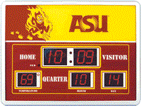 14"x19" ScoreBoard/Clock/Therm-Arizona State - CLG0028668 - INYOPools.com