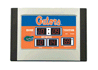 Scoreboard Desk Clock- U Of Florida - CLG0028B603 - INYOPools.com