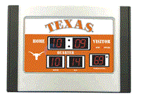 Scoreboard Desk Clock- U of Texas Austin - CLG0028B604 - INYOPools.com