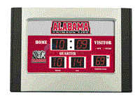 Scoreboard Desk Clock- U of Alabama - CLG0028B605 - INYOPools.com