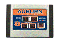Scoreboard Desk Clock- U of Auburn - CLG0028B606 - INYOPools.com