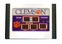 Scoreboard Desk Clock- Clemson - CLG0028B611 - INYOPools.com