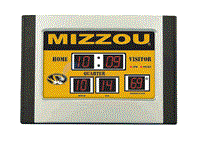 Scoreboard Desk Clock- U Of Missouri - CLG0028B622 - INYOPools.com