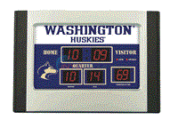 Scoreboard Desk Clock- U of Washington - CLG0028B626 - INYOPools.com