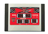 Scoreboard Desk Clock- Texas Tech - CLG0028B635 - INYOPools.com