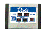 Scoreboard Desk Clock- Duke U - CLG0028B636 - INYOPools.com