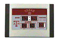 Scoreboard Desk Clock- Texas A&M U - CLG0028B644 - INYOPools.com