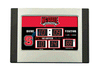 Scoreboard Desk Clock- N Carolina St - CLG0028B645 - INYOPools.com