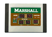 Scoreboard Desk Clock- Marshall U - CLG0028B650 - INYOPools.com